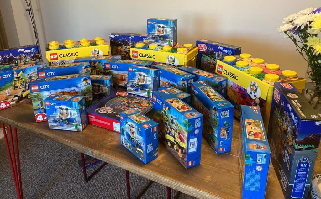 Lego Donation for The Paddington and Disney Children's Ward
