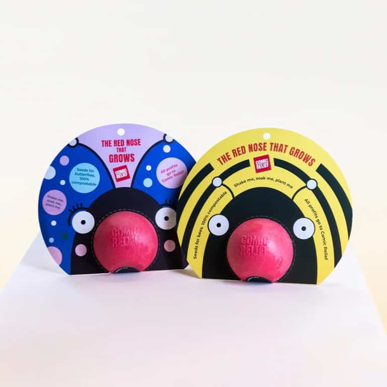 The First Ever Red Nose That Grows For Red Nose Day 2023
